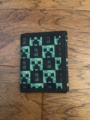 Mojang Minecraft Creeper Trifold Gamer Wallet | eBay UK