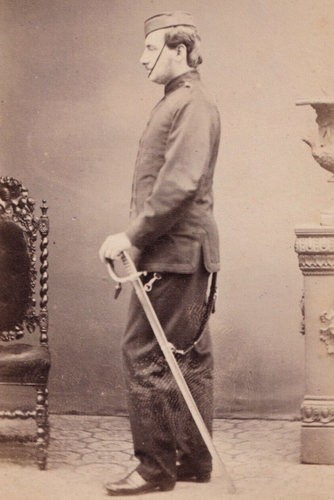 Victorian CDV Photo British Military Soldier Villiers Newport Wales | eBay