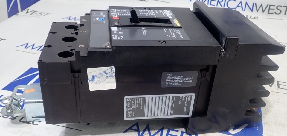 Square D JDA36250 250 Amp 3 Pole 600V PowerPact I-Line Circuit Breaker ...