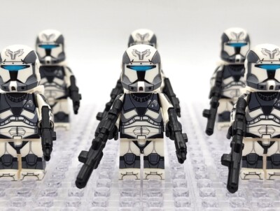 CUSTOM Star Wars 104th Wolf Pack Clone Commando Brick Minifigure | eBay