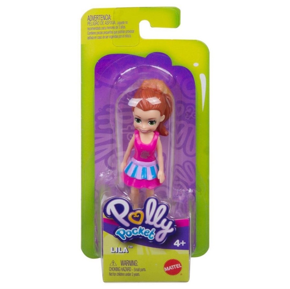 POLLY POCKET ACTIVE POSE DOLLS 9cm TRENDY OUTFIT ACCESSORIES SHANI LILA ...