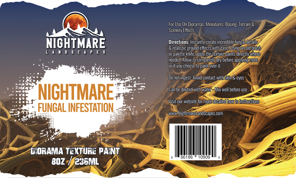Nightmare Fungal Infestation Effects Diorama Texture Paint 8oz For ...
