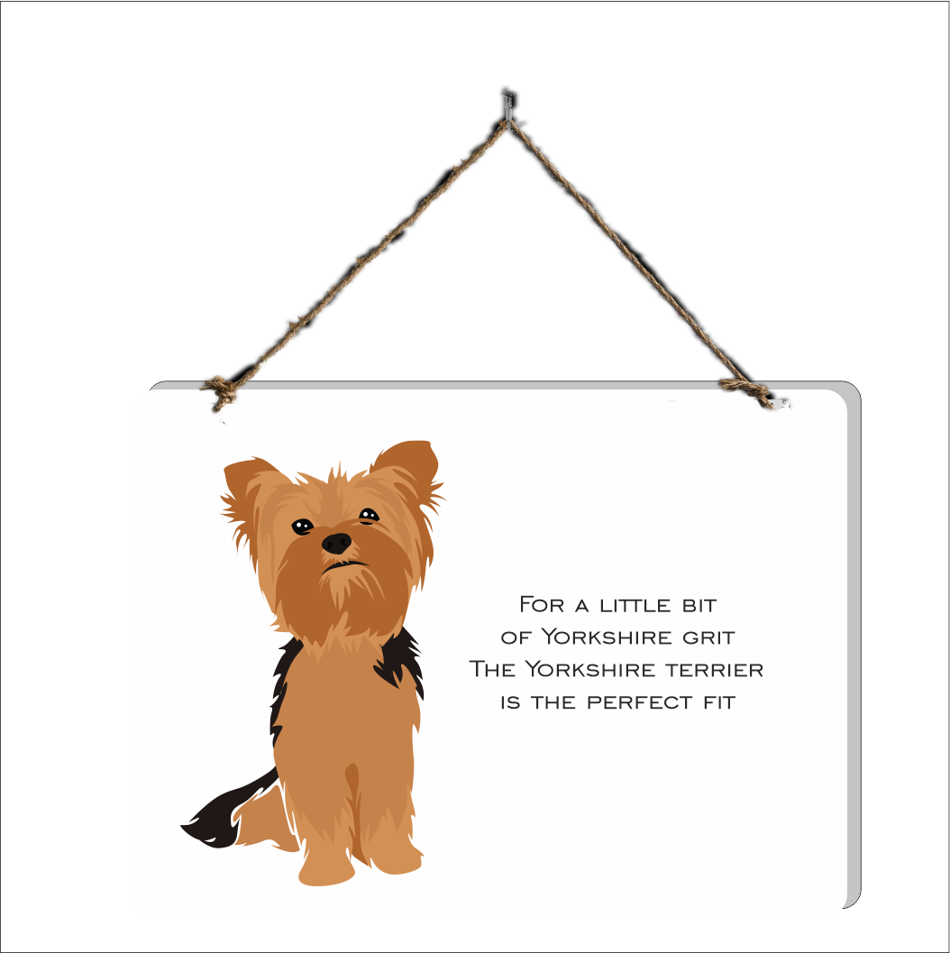 Yorkshire Terrier Quotes Yorkie Home Decor | Yorkshire Terrier