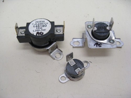 3204267 137032600 134711401 Frigidaire Electrolux Dryer Thermostat set ...