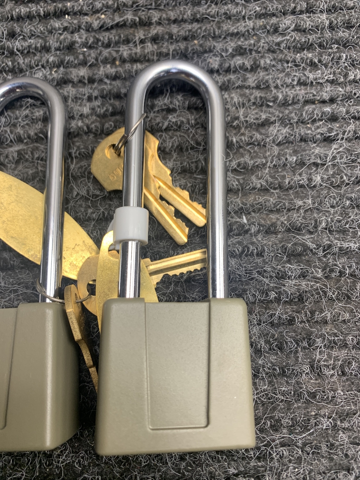 Lot of 3 CCL 66R Keyed Padlock 2-3/4" Shackle | eBay