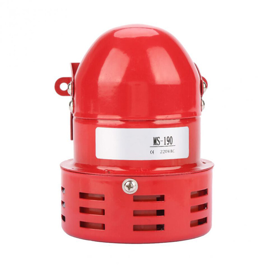 Durable Industrial AC 220V MS-190 High Power Buzzer Siren Alarm Sound ...