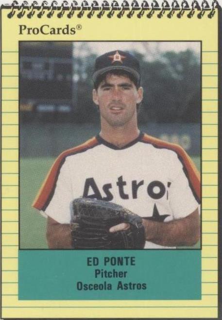 1991 ProCards Minor League - Ed Ponte #681 (RC) for sale online | eBay