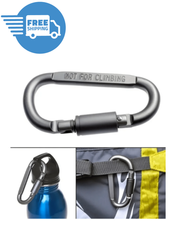 100% New Heavy-Duty Locking Carabiner Clip - Perfect for Hanging ...