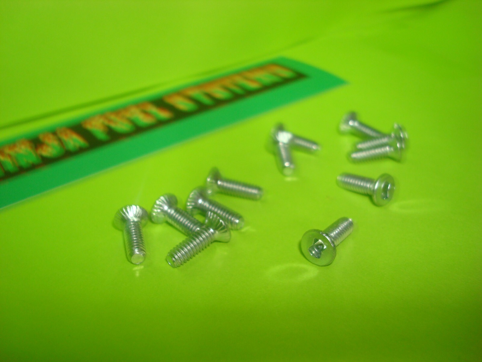 (12 Pack) Holley Metering Plate Clutch Head Mounting Screws Carburetor ...