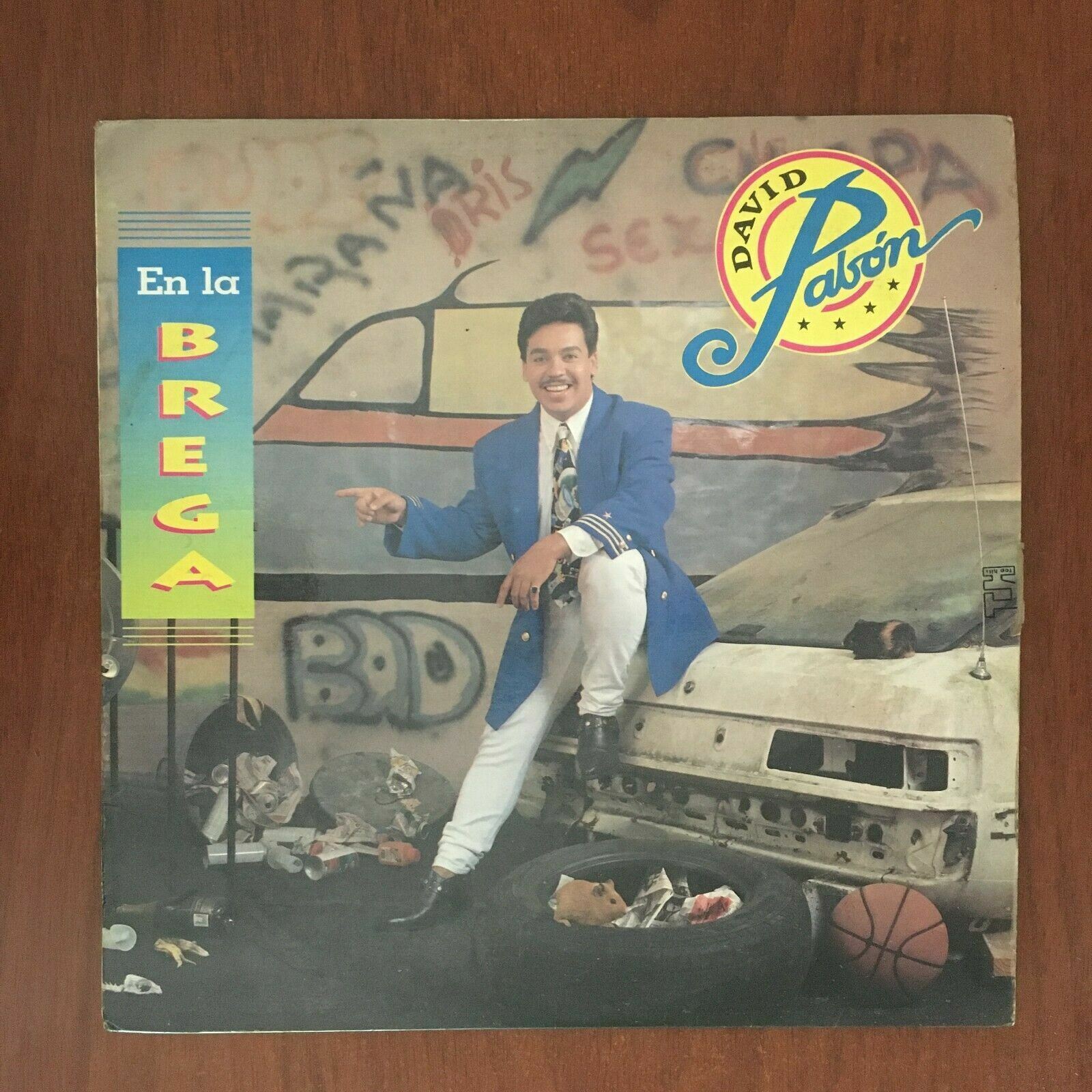 David Pabon ‎– En La Brega [1992] Vinyl LP Latin Salsa Romantica ...