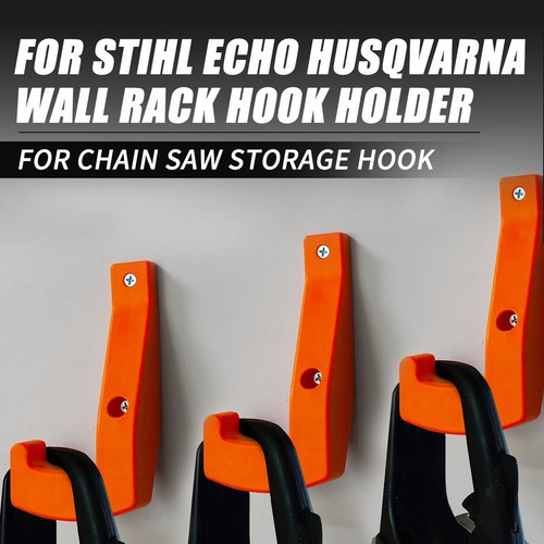 CHAINSAW STORAGE HOOK For STIHL ECHO HUSQVARNA Wall Rack Holder Hanger ...