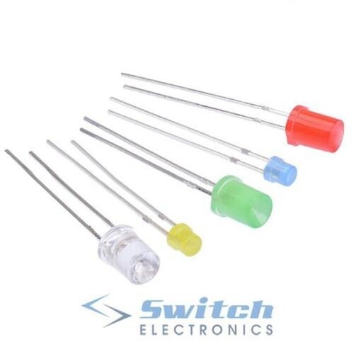 3mm 5mm Concave LED Diffusée Ou Verre Transparent - Blanc Rouge Bleu ...