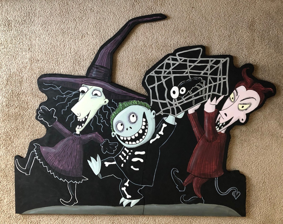 Nightmare Before Christmas Lock Shock And Barrel Drawings Lock, Shock