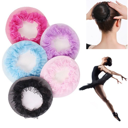 1 PC Invisible Colors Hair Nets Elastic Edge Mesh Hairnet Stretch Cover ...