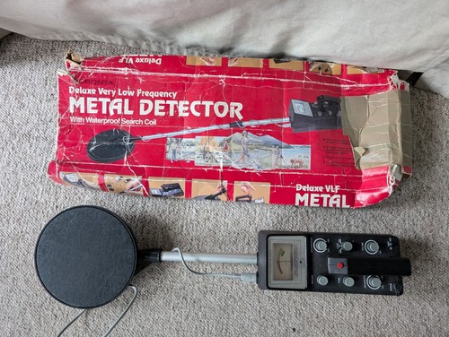 Micronta Metal Detector 4003 VLF Low Frequency Vintage Untested | eBay