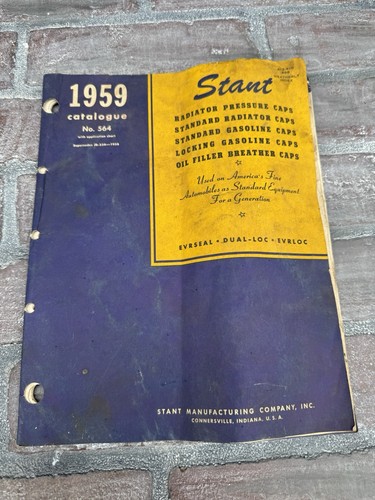 Authentic Movie / Tv Show Prop - 1959 stant Catalog | eBay
