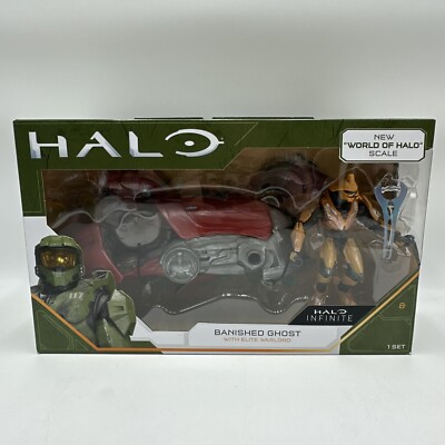 Halo Figure Infinite Series Banished Ghost Elite Warlord World of Halo ...
