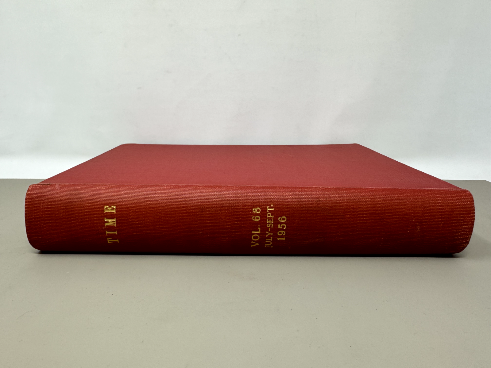 Vintage Time Magazine 1956 Bound Lot NO COVERS Pages Intact Volume 68 ...