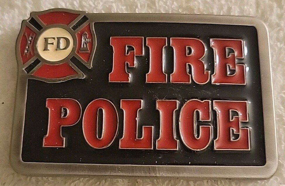 Fire Police Department First Responders Vintage 1990’… - Gem