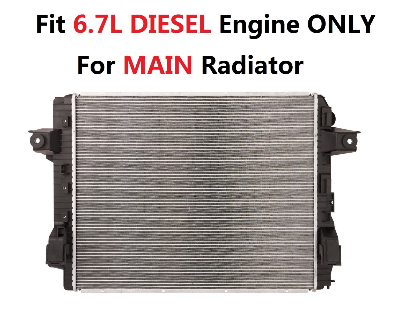 RADIATOR 13490 Fit 2013-2017 DODGE RAM 2500 3500 4500 6.7 L6 DIESEL ...