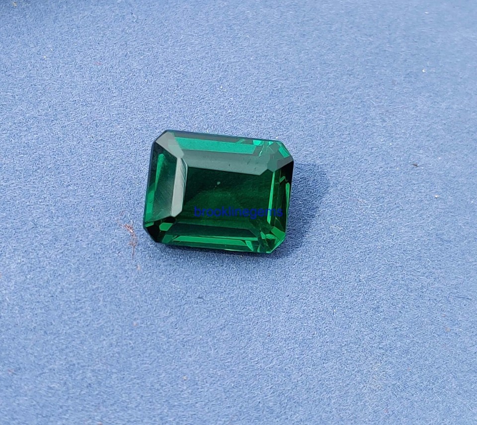 15Ct Colombian Emerald Natural Loose Gemstone Emerald Cut Certified | eBay