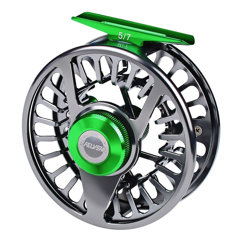 Aluminum Alloy Front Wheel with Unloading Force Fishing Reel FlyWheel ...
