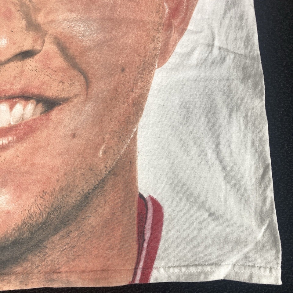 Mike Trout Big Face t shirt Head Anaheim Angels Player Mens XL HONDA ...