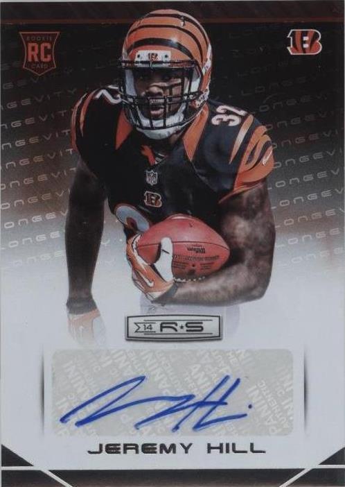 2014 Panini Rookies & Stars - Jeremy Hill #150 Rookies Longevity ...
