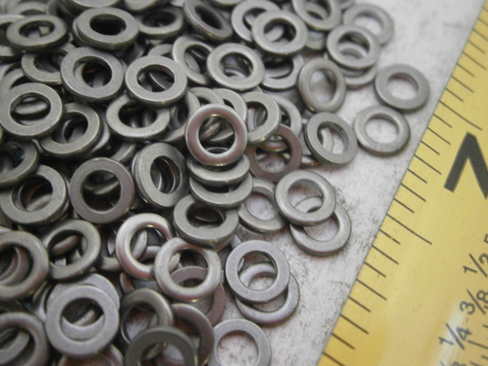 Flat Washer #4 Military Spec. NAS620C4 .115 ID Stainless Steel Lot of ...