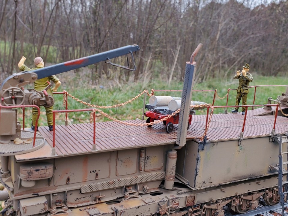 Leopold Krupp K5 German Railway Gun K5E Schlanke Bertha Plastic Model ...