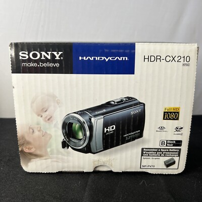SONY HANDYCAM HD VIDEO CAMERA RECORDER Manuals & Box (Box Only) | eBay