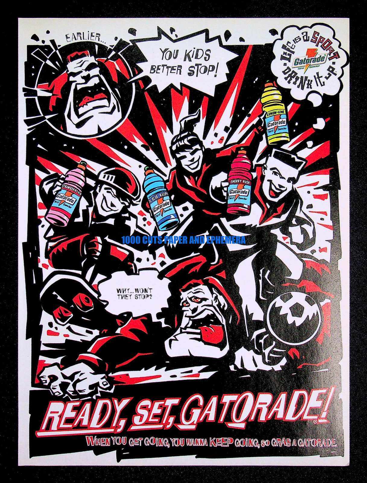 Gatorade Sports Drink 1997 Trade Print Magazine Ad Poster ADVERT | eBay