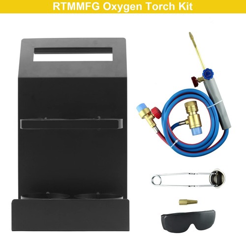 Oxygen MAPP Torch Kit Portable Cylinder Metal Stand, for Soldering ...