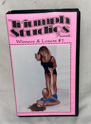 RARE Triumph Studios Winners And Losers # 1 Female Wrestling VHS Tape | eBay
