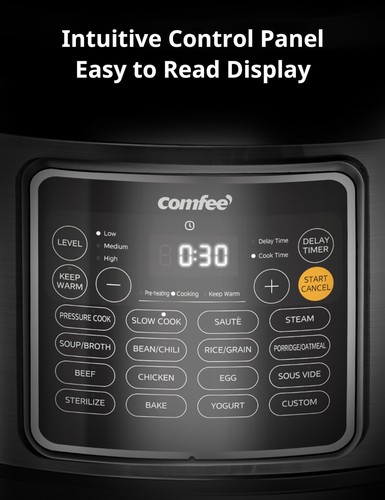 COMFEE’ Pressure Cooker 8 Quart with 16 Cooking Functions, Olla de Presion No... | eBay