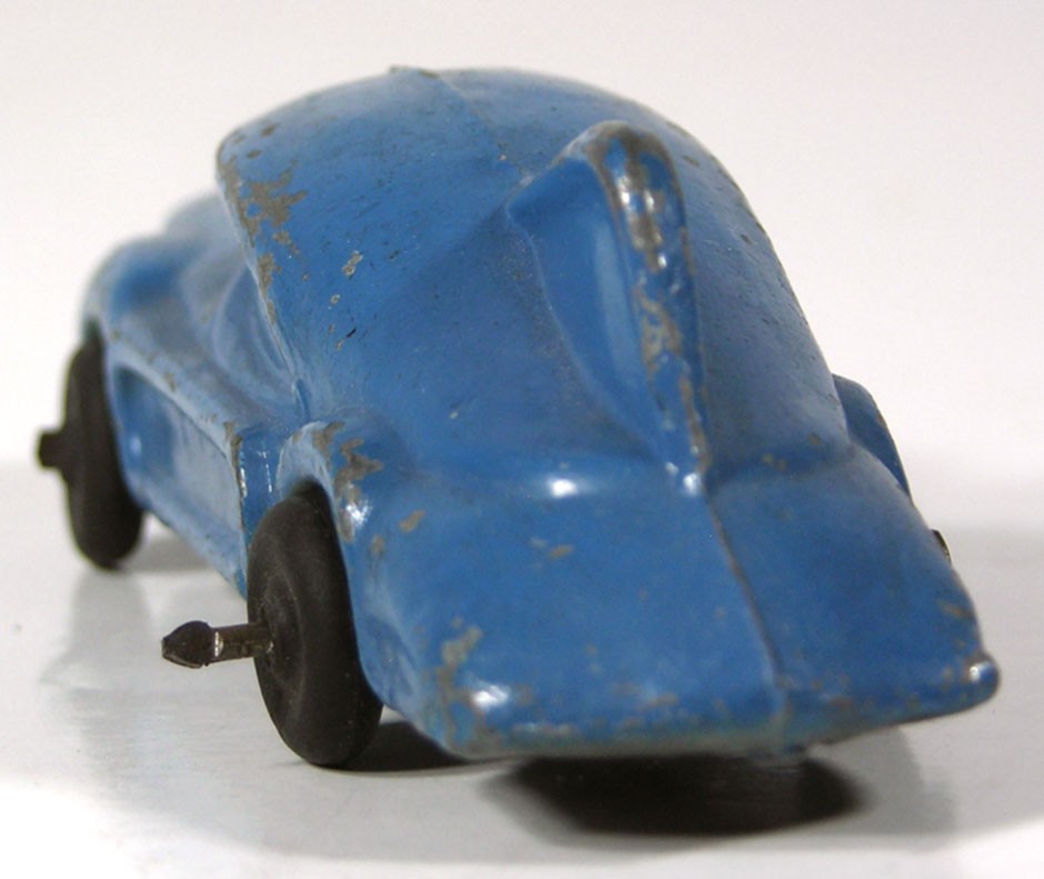 1940s SLUSH MOLD ASTRO MFG FUTURISTIC STREAMLINE TOY CAR IN ORIGINAL ...