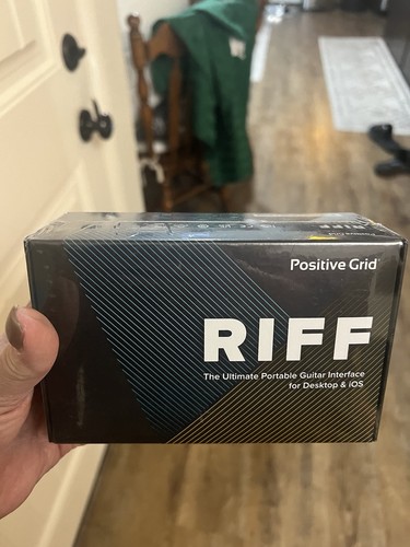 POSITIVE GRID RIFF BLACK PORTABLE GUITAR INTERFACE | eBay