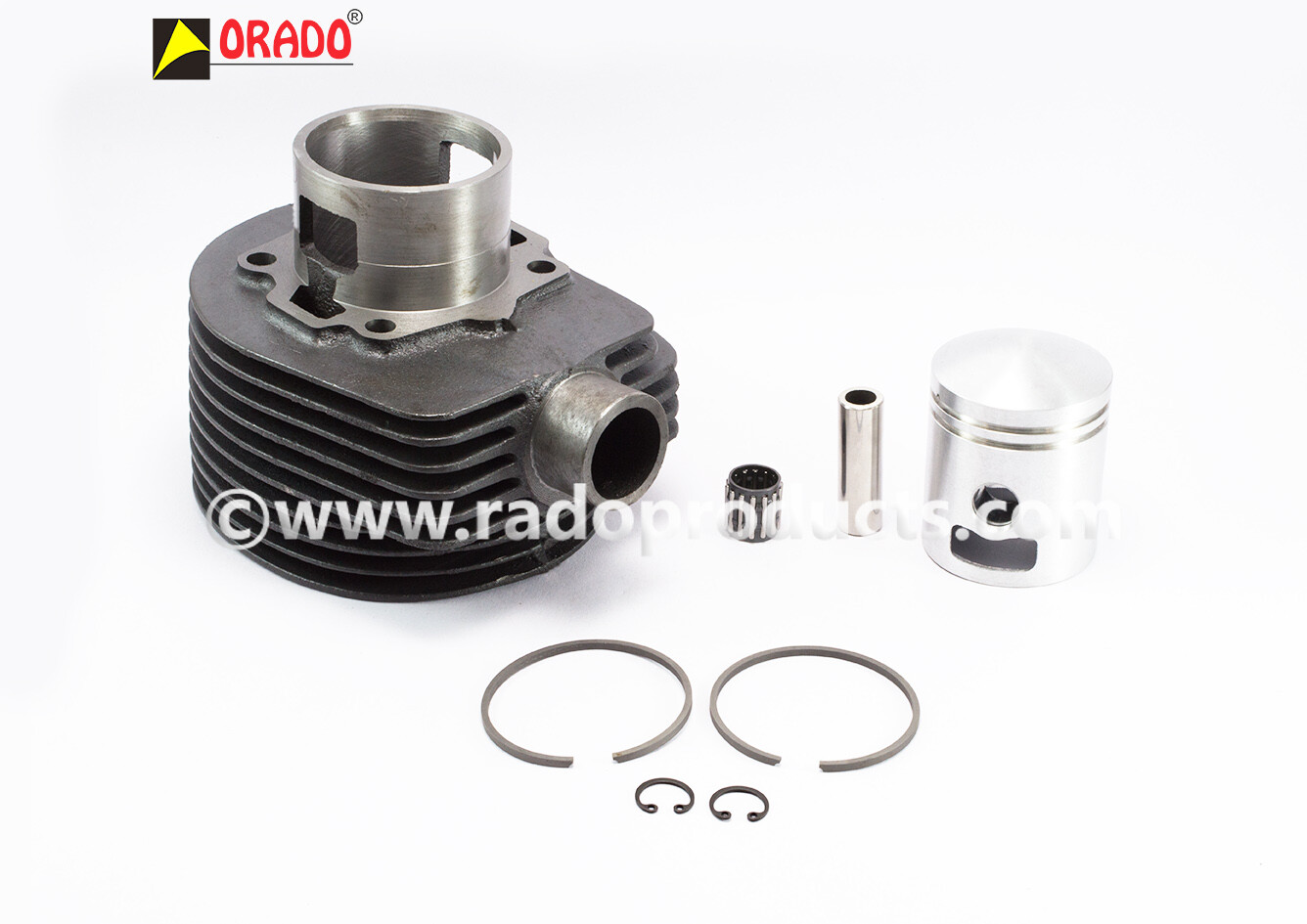 Vespa FOR 2 Port Cylinder Piston Kit For VBB VBA VLB VNA VNB Bajaj ...