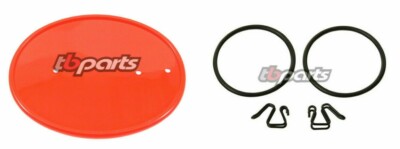 HONDA Z50 Z50R XR75 MR50 RED FRONT NUMBER PLATE WITH CLIPS & BANDS | eBay