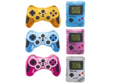 CONTROLLER SHAPED PLUSH GAME GAMING SUPER SOFT TOY CUSHION PILLOW 23cm ...