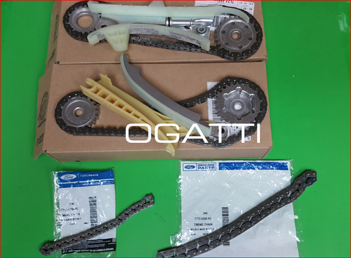 BRAND NEW FORD OEM RANGER 4.0L V6 SOHC KIT TIMING CHAIN FRONT AND REAR ...