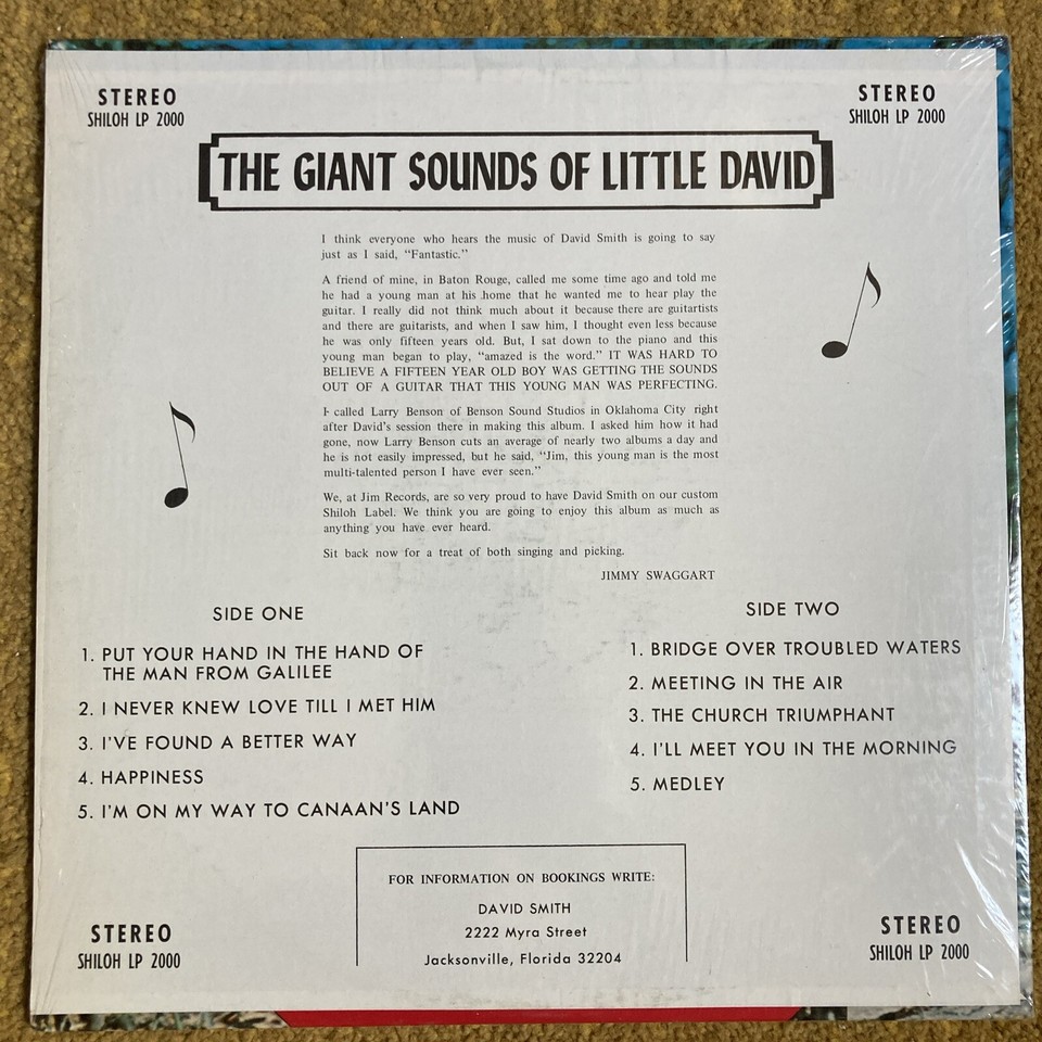 The Giant Sounds Of Little David Lp | eBay