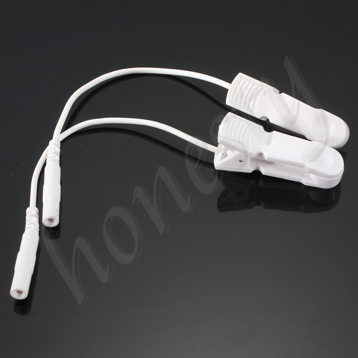 1 Pair Electrode Finger Clips Pads for Digital Tens Massager Machine ...