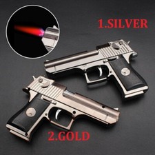 Novelty Pistol Gun Style Butane Jet Torch Lighter With USA Legal Laser ...