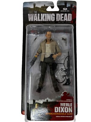 McFarlane Toy- TWD AMC The Walking Dead Series 3 MERLE DIXON Action ...