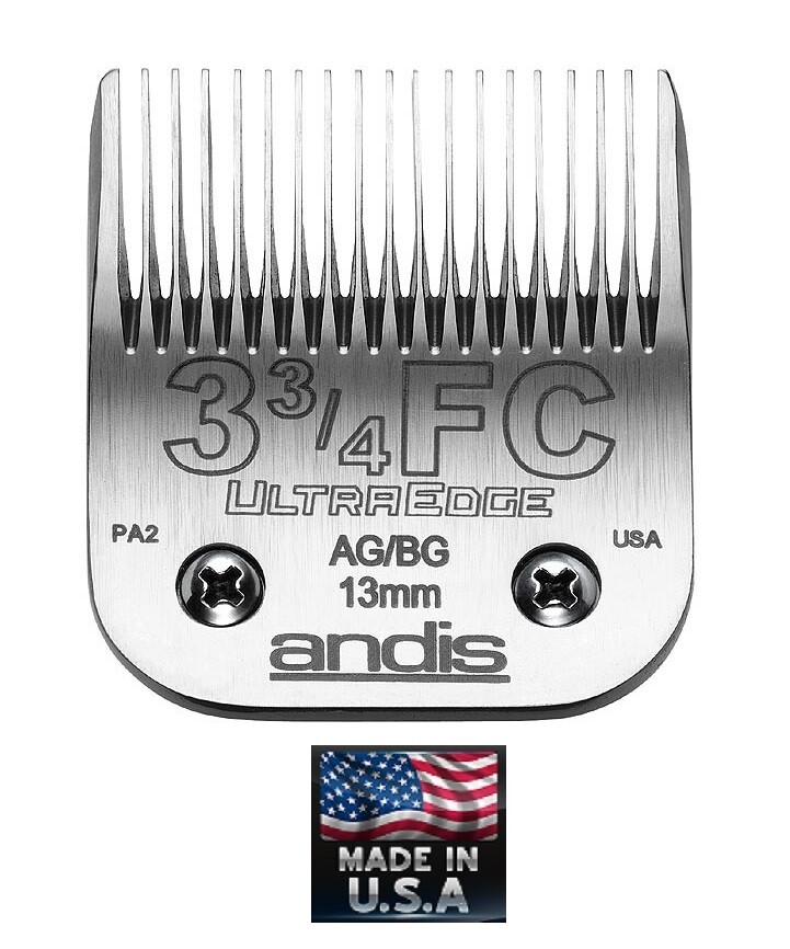 ANDIS ULTRAEDGE 3 3/4FC 3F*Fit AG,AGC,AGR,BGR,BDC,BG,DBLC,FHC,MBG,SMC ...
