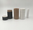 50 Eco Balm Tubes 1.25oz 35g - Kraft Paper Cardboard Push-Up Cosmetics ...