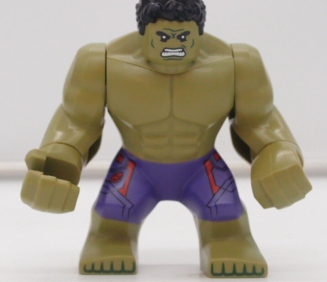 LEGO Marvel Super Heroes Hulk Big Fig Minifig (76031) (T9) | eBay