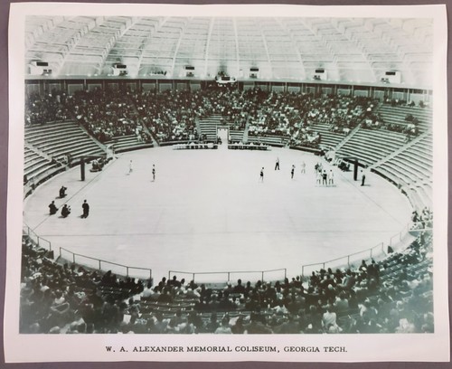 1960s Georgia Tech Coliseum Atlanta GA WA Alexander Yellowjackets ...