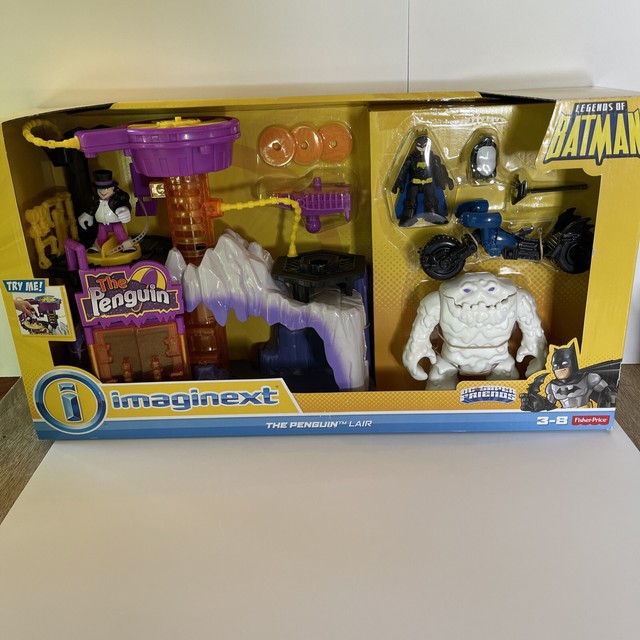 Imaginext DC Superfriends The Penguin Lair Legends of Batman for sale ...